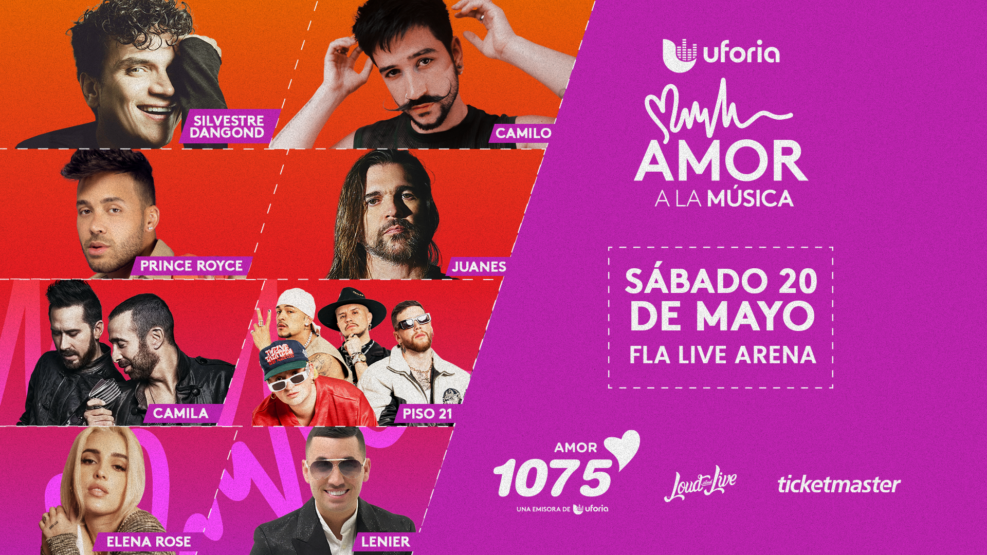 Silvestre Dangond, Camilo, Juanes, and Prince Royce Will Share the Same ...