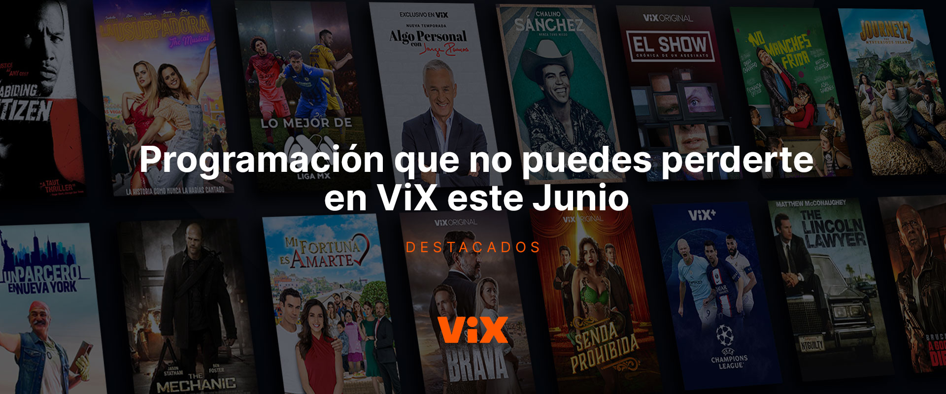 Programming You Can’t Miss on ViX this June - TelevisaUnivision
