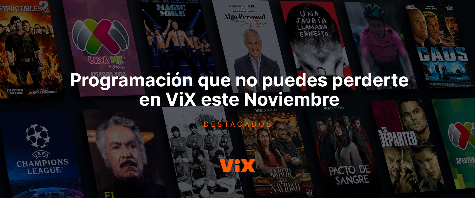 Programming You Can’t Miss on ViX - TelevisaUnivision