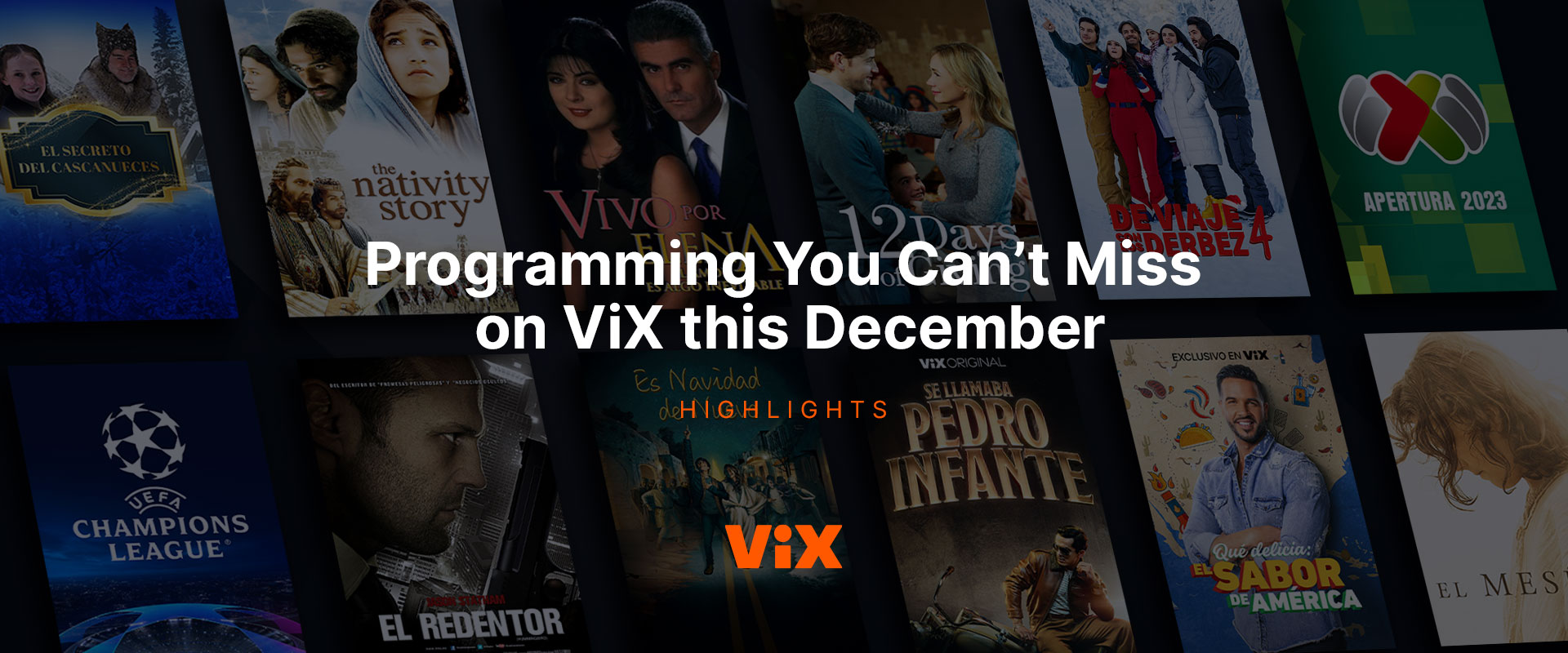Programming You Can’t Miss on ViX - TelevisaUnivision
