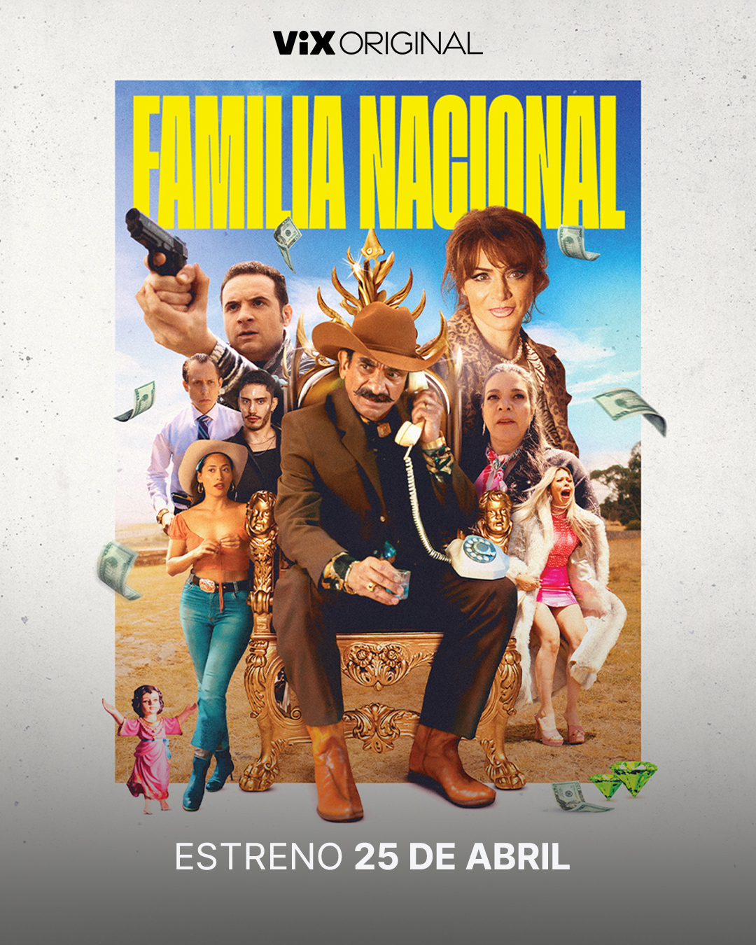 ViX Will Premiere Its Original Movie, FAMILIA NACIONAL, on April 25 ...