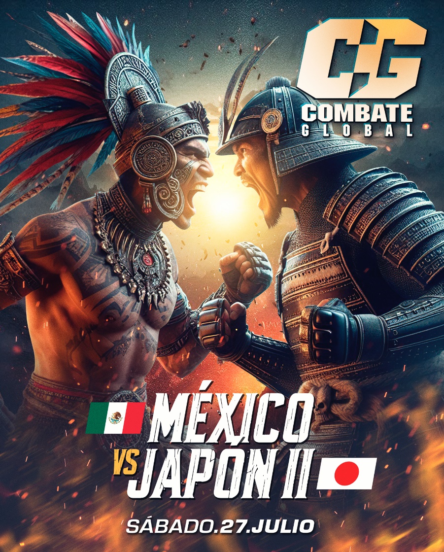 COMBATE GLOBAL Announces ‘Mexico Vs. Japan II’ A Star-Studded MMA Event ...