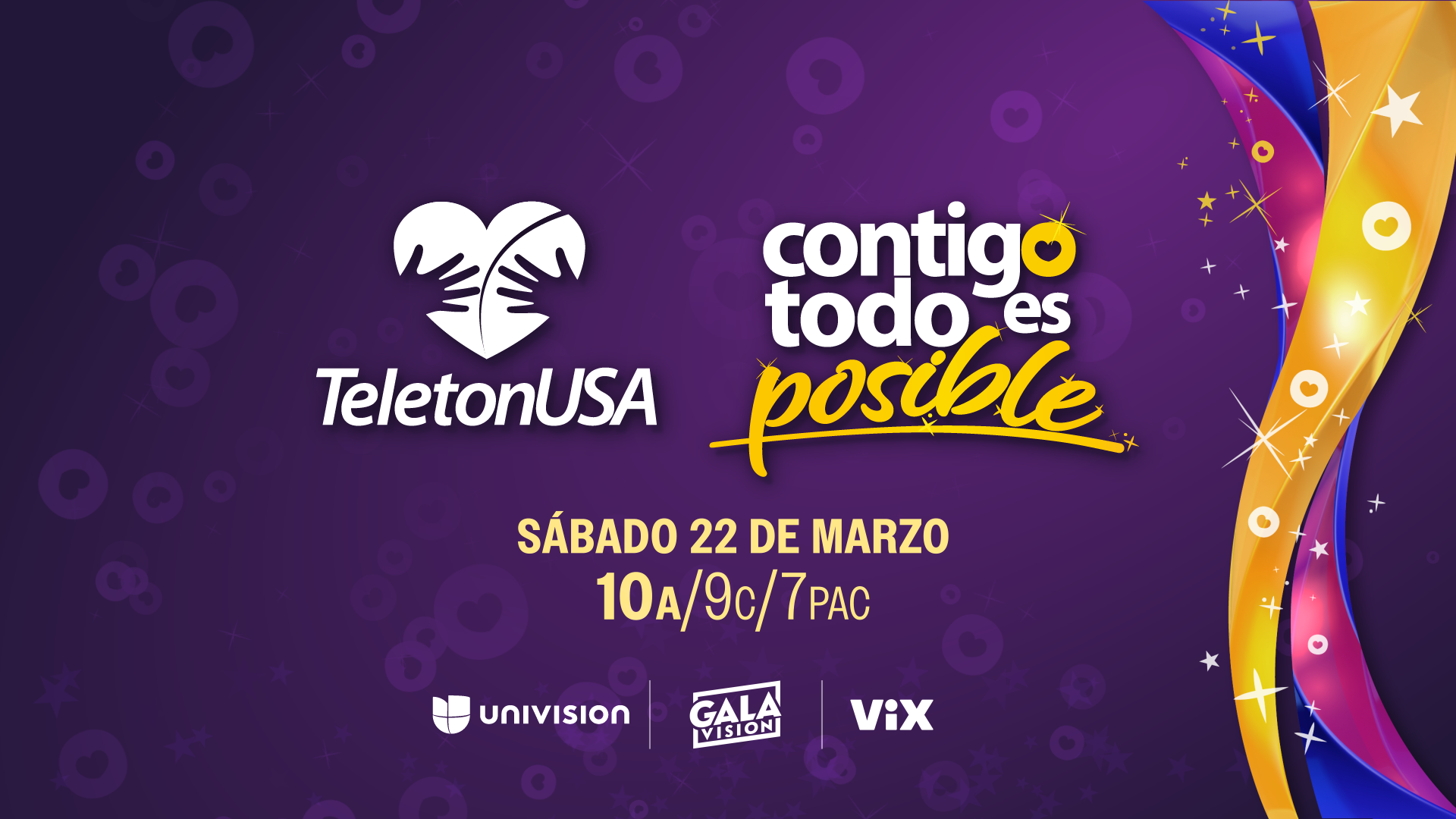 TELETONUSA RETURNS WITH 17 HOURS OF SPECIAL PROGRAMMING ON MARCH 22 ...