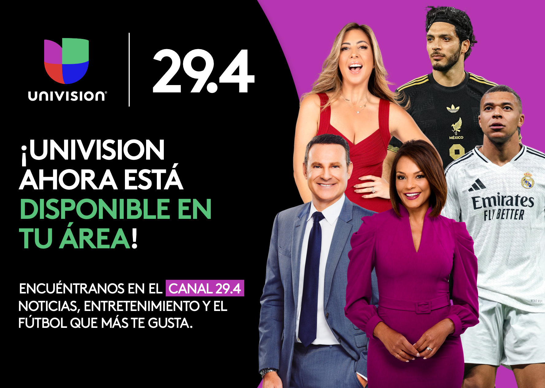 UNIVISION EXPANDS OVER-THE-AIR SIGNAL REACH TO LAKE CHARLES DMA AND ...