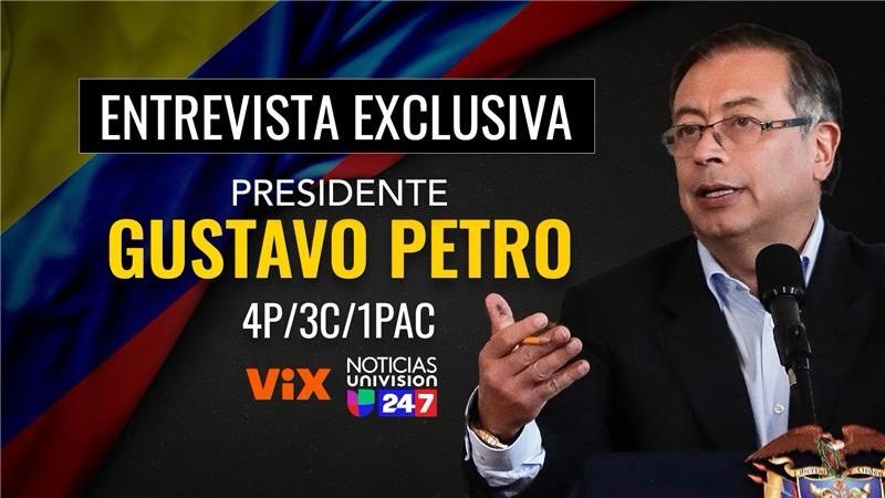 Noticias Univision Presents an Exclusive Interview with Colombian ...